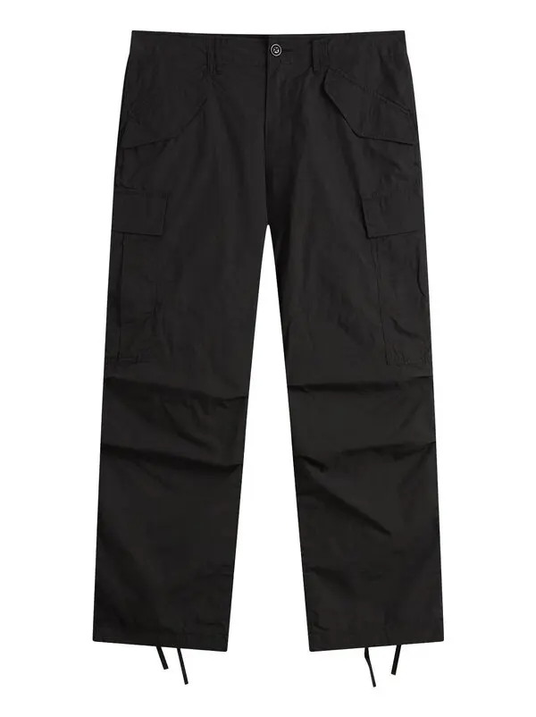 BEAMS Big 6 Pocket Cargo Pants - Black