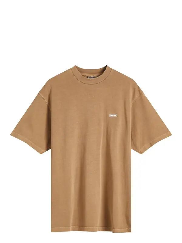 BUTTER GOODS Basic T-shirt - Washed Tan