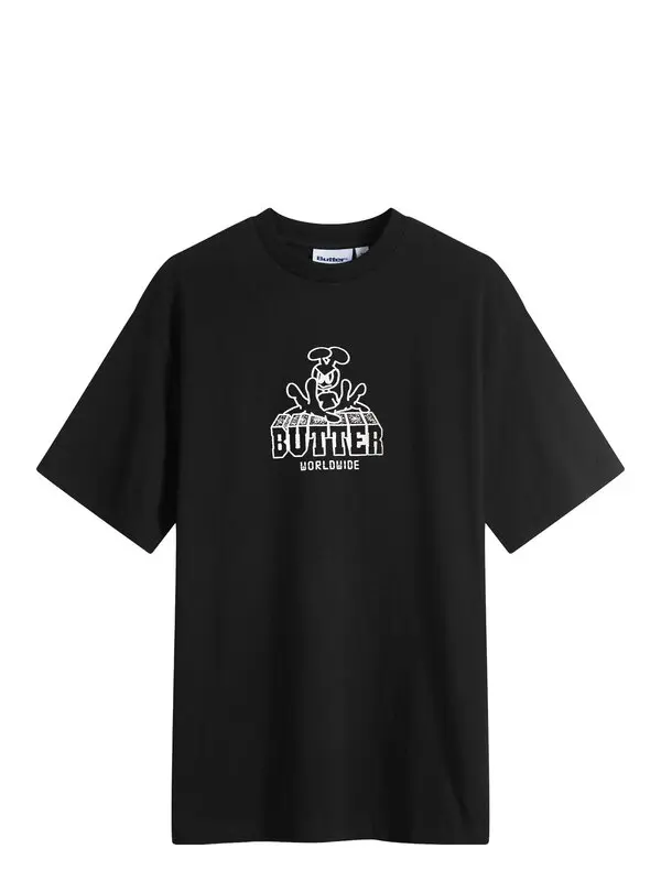 BUTTER GOODS Alien T-shirt - Black