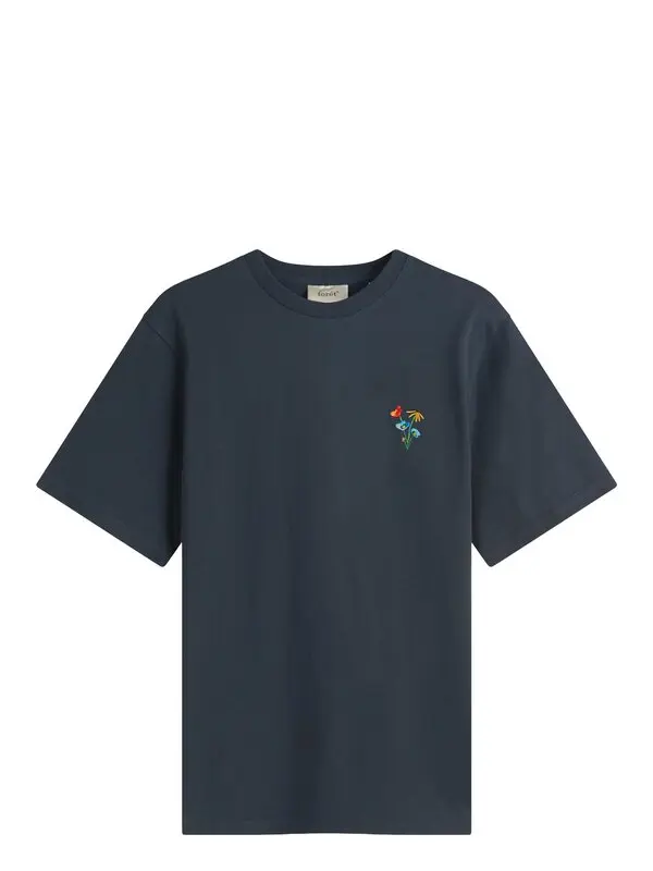 FORET Element T-shirt - Navy Flower