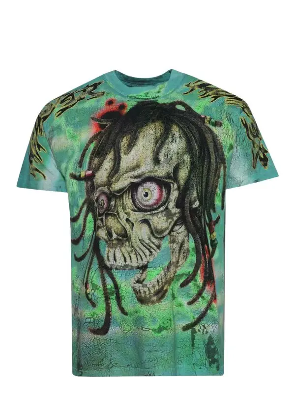 HELLSTAR Graphic-print T-shirt - Green