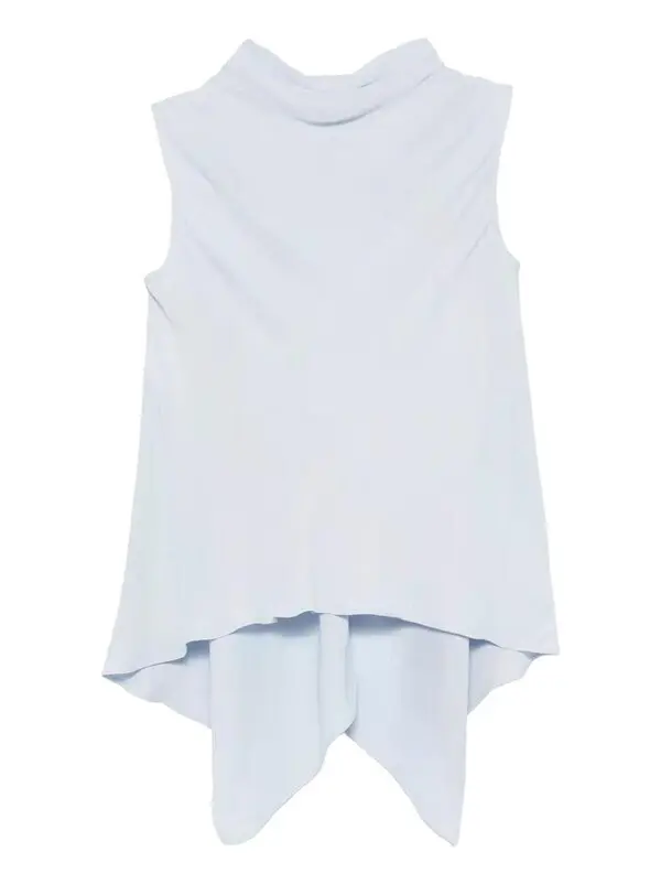 Karl Lagerfeld Sleeveless Blouse - Blue
