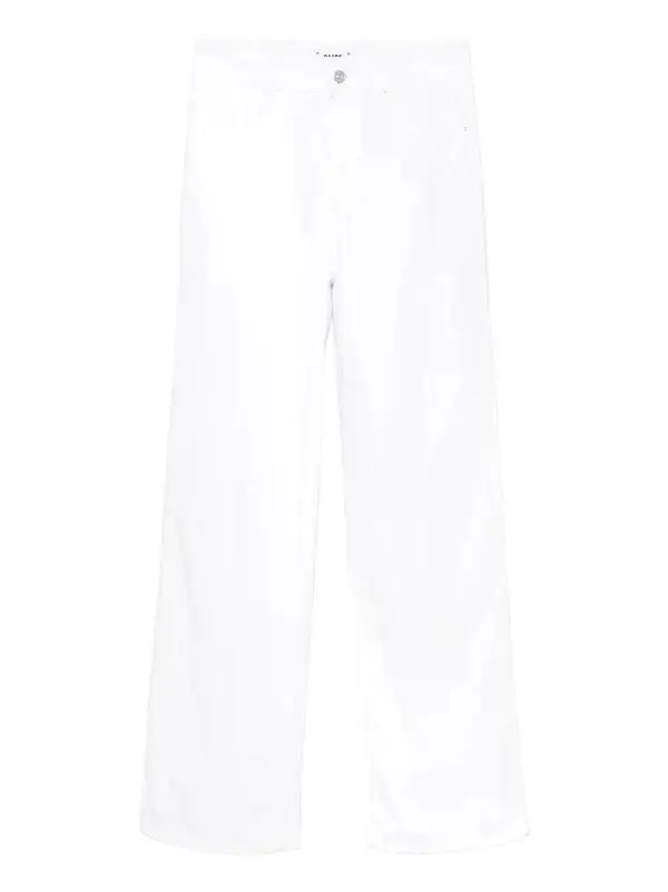 Paige Sasha Straight Leg Jeans - White