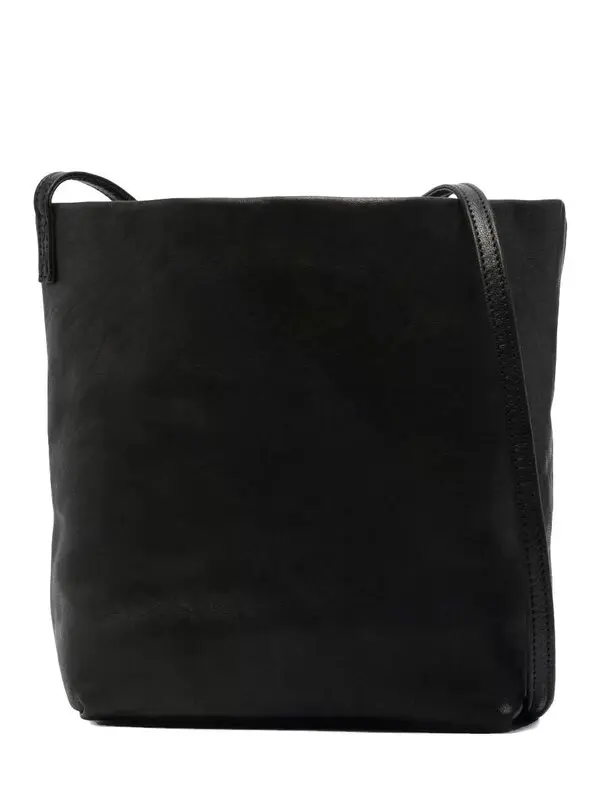 ANN DEMEULEMEESTER Ger Mini Soft Cross Body Bag - Black