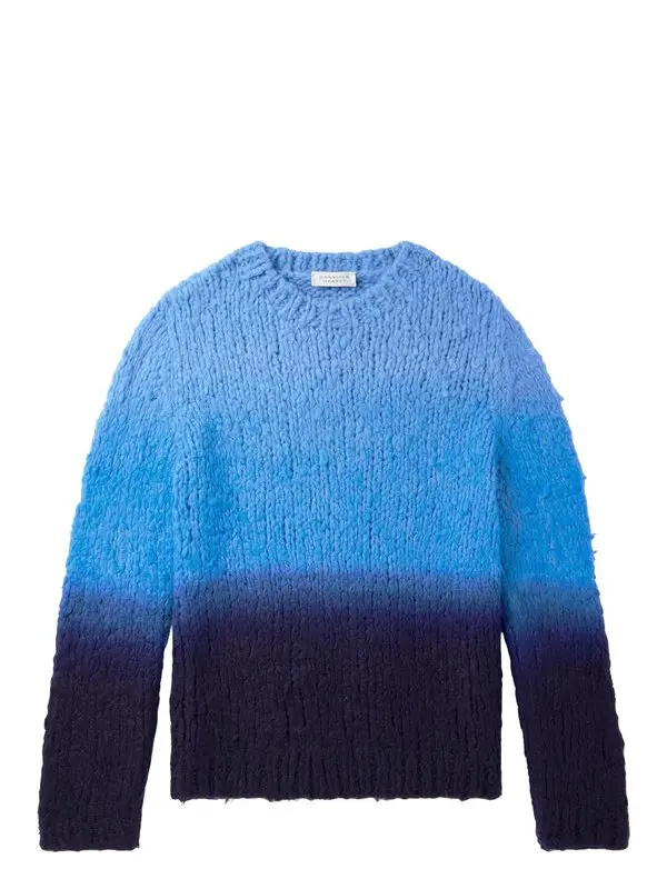 Gabriela Hearst Dégradé Cashmere Sweater - Blue