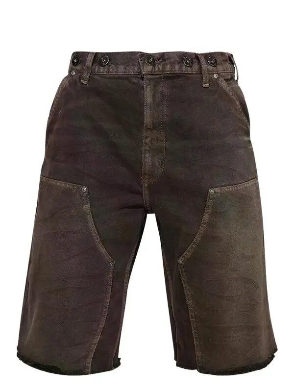 HELLSTAR Cotton Shorts - Brown