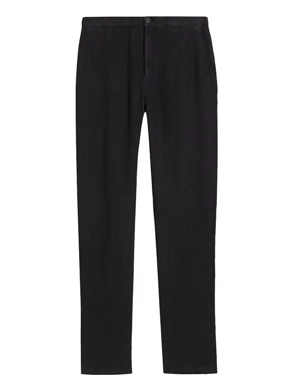 Boglioli Linen Pants - Midnight Blue
