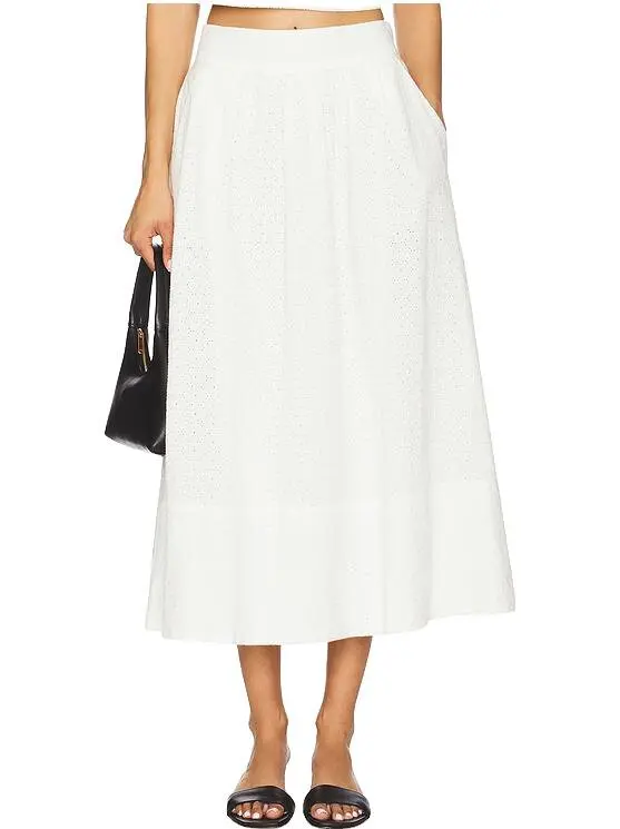 Paige Ojai Skirt - White