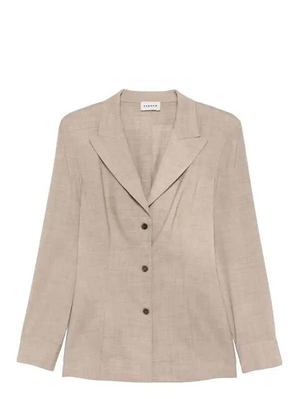 P.a.r.o.s.h Lille Blazer - Neutrals