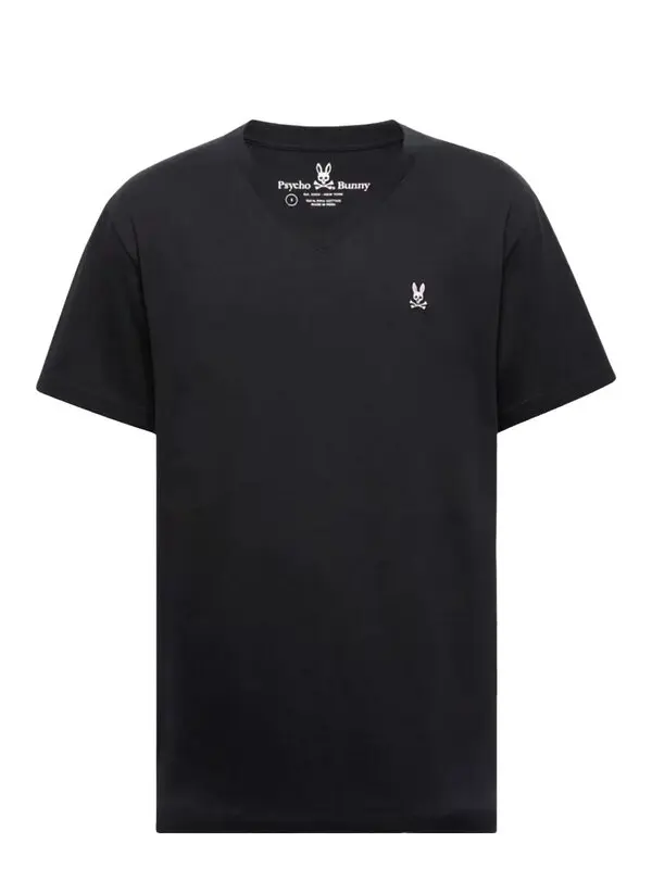 Psycho Bunny V-neck T-shirt - Black
