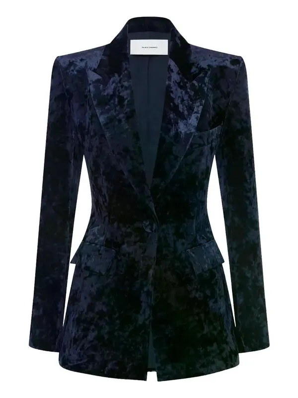 Alex Perry Single-breasted Blazer - Blue