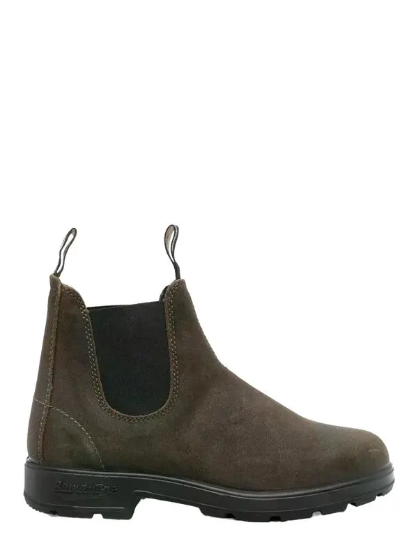 Blundstone Suede Chelsea Boots - Green