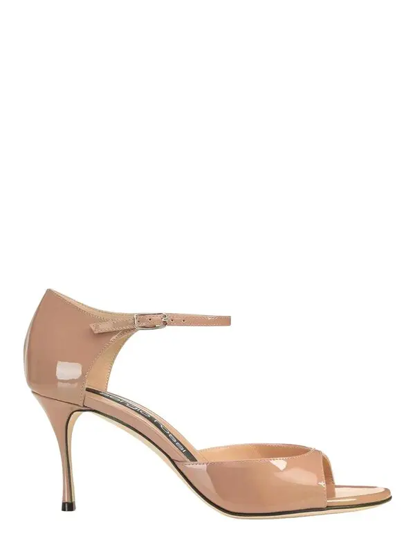 SERGIO ROSSI 75mm Godiva Sandals - Brown