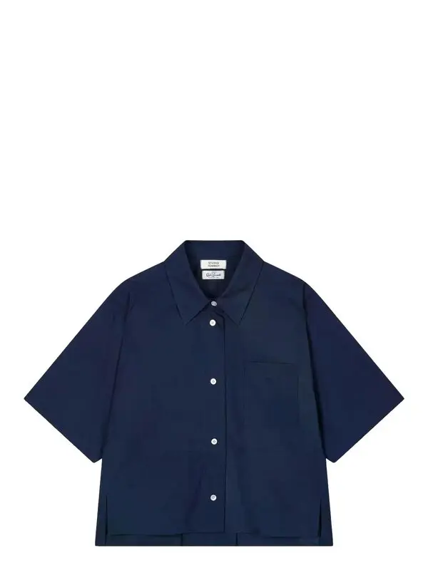 STUDIO TOMBOY Cotton Shirt - Blue