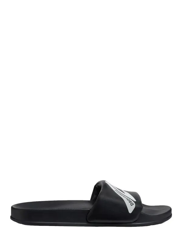 Dsquared2 Logo-print Slides - Black