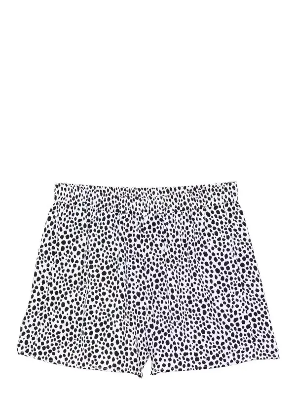 Michael Kors Leopard-print Shorts - White