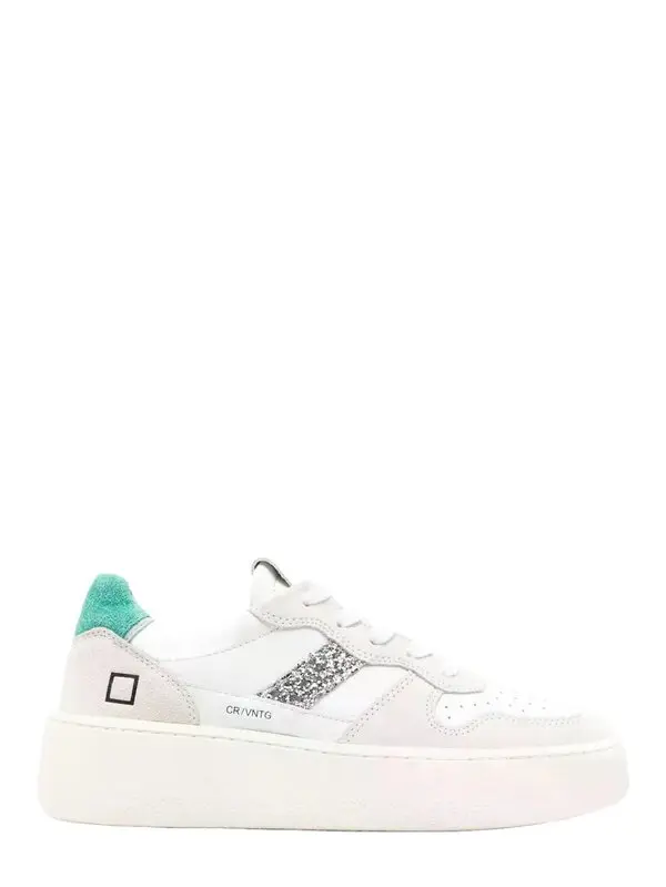 D.a.t.e. Court Sneakers - White