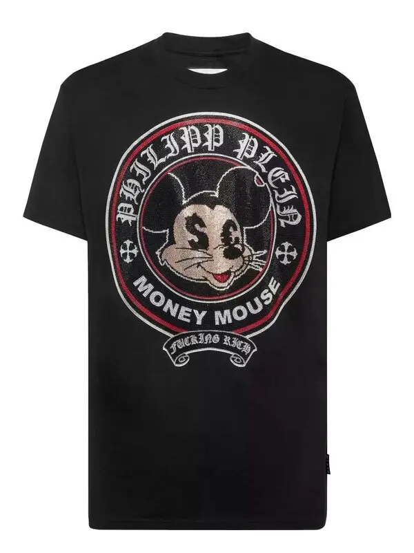 Philipp Plein Money Mouse T-shirt - Black