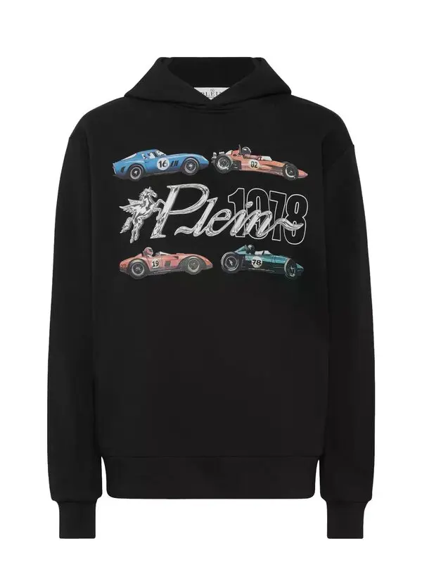 Philipp Plein Graphic Hoodie - Black