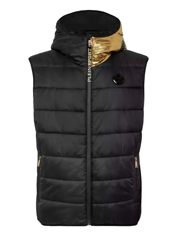 PLEIN SPORT Scratch Gilet - Black