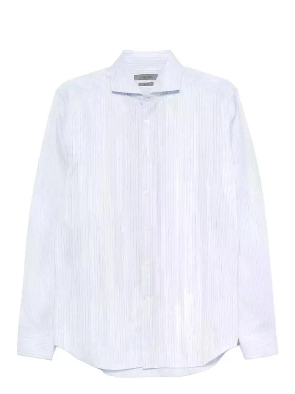 Corneliani Striped Shirt - Blue