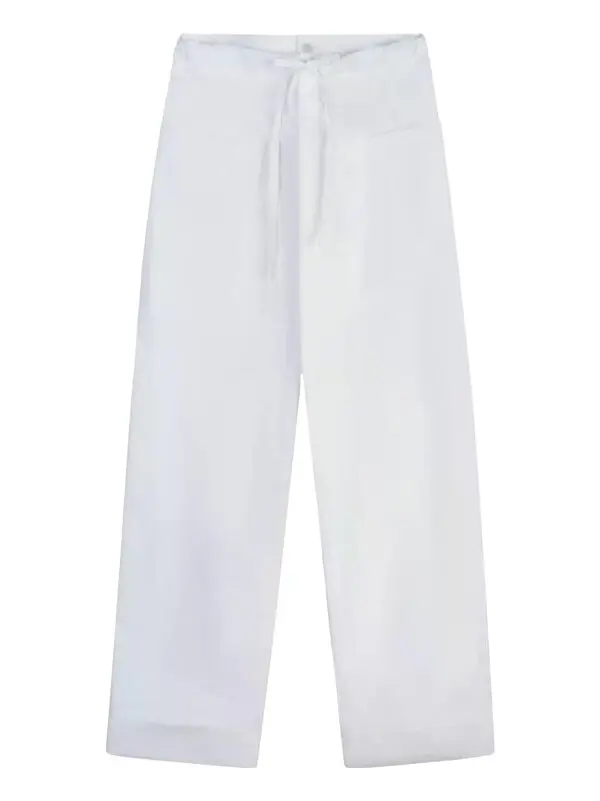 TOD'S Straight-leg Trousers - White