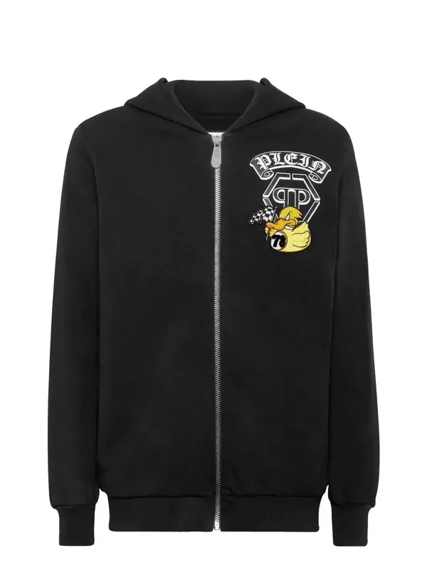 Philipp Plein Gothic Duck Hoodie - Black