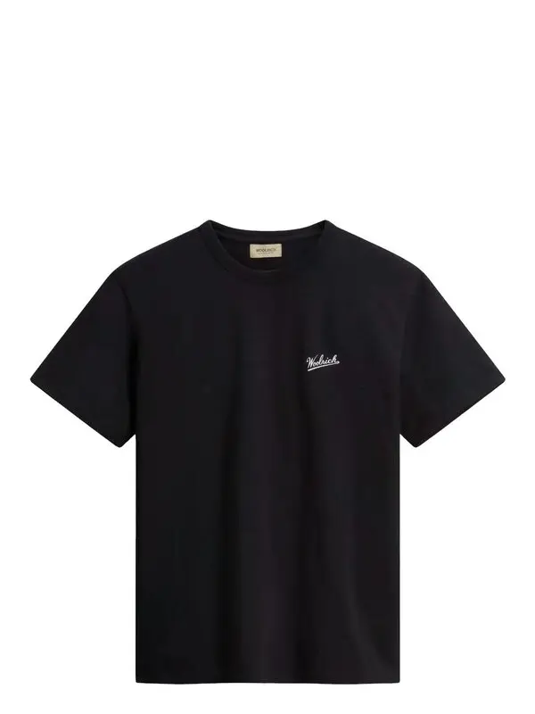 Woolrich Logo-print T-shirt - Black