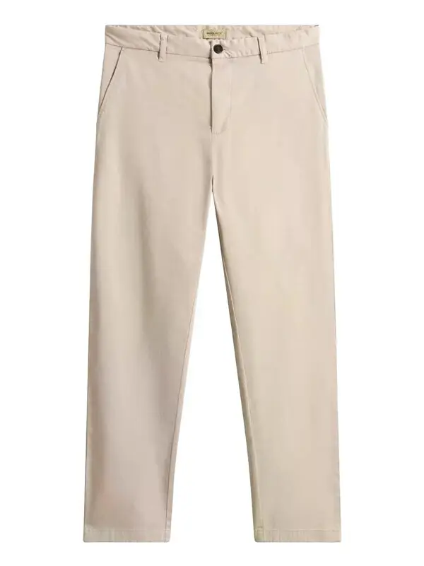 Woolrich Cotton Trousers - Neutrals