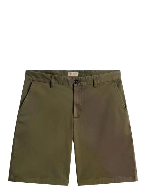 Woolrich Cotton Shorts - Green