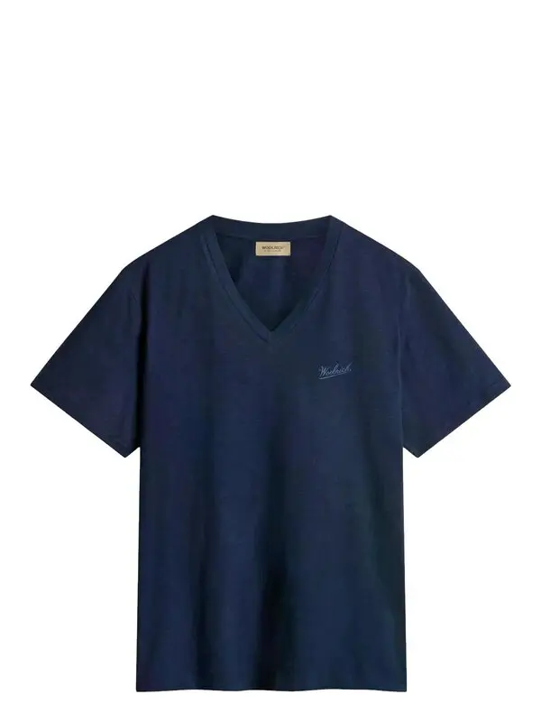 Woolrich Logo-print T-shirt - Blue