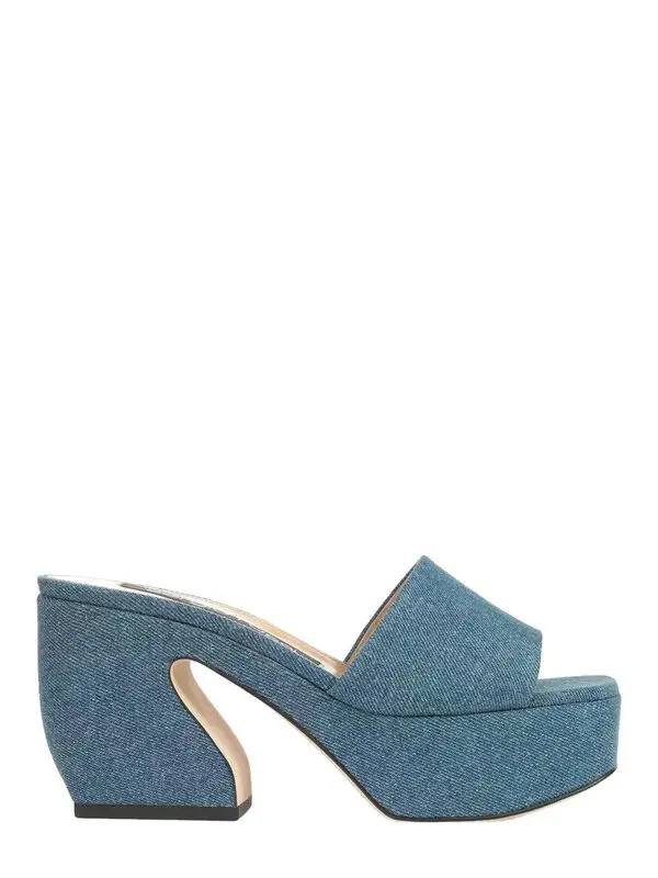 SERGIO ROSSI 45mm Sr Si Sandals - Blue