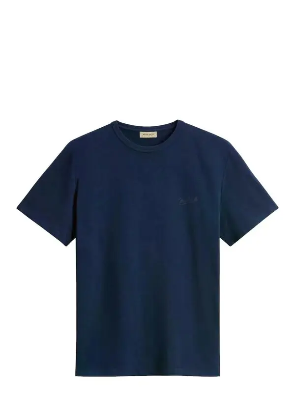Woolrich Slub-texture T-shirt - Blue