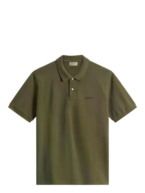 Woolrich Cotton Polo Shirt - Green