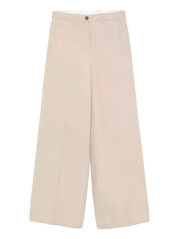 NINE:INTHE:MORNING Karen Palazzo Trousers - Brown