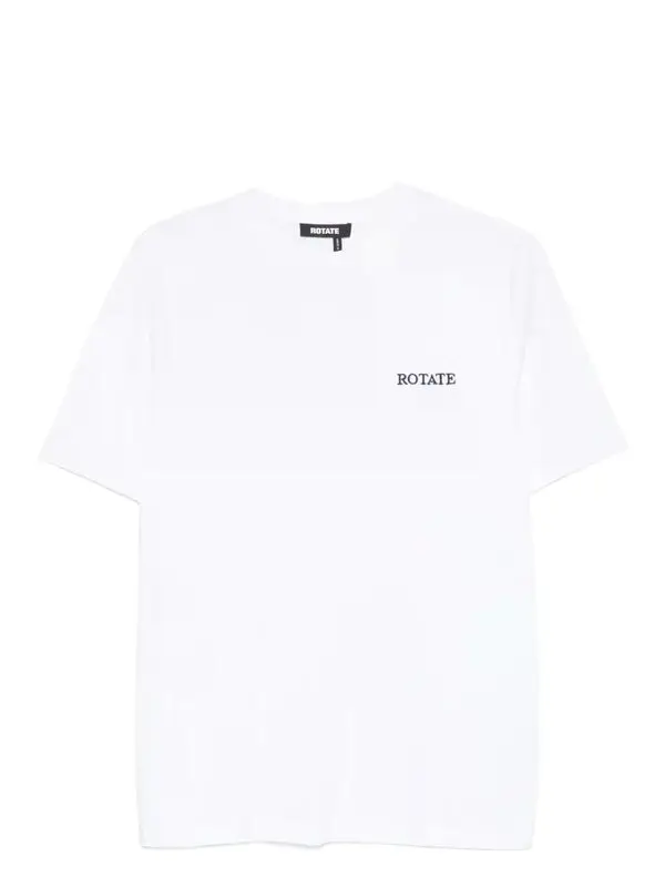 Remain Birger Christensen Logo-embroidered T-shirt - White