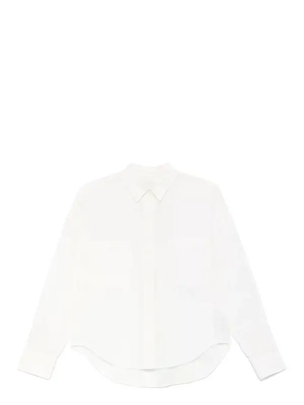 Calvin Klein Cotton Voile Shirt - White