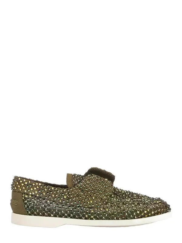 LE SILLA Gilda Loafers - Green