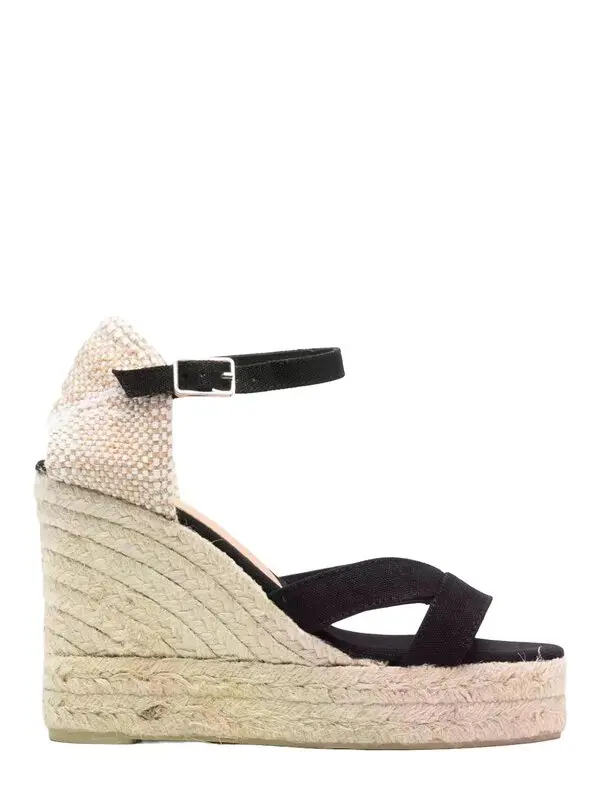 CastaÑer Bruna 110mm Espadrilles - Black
