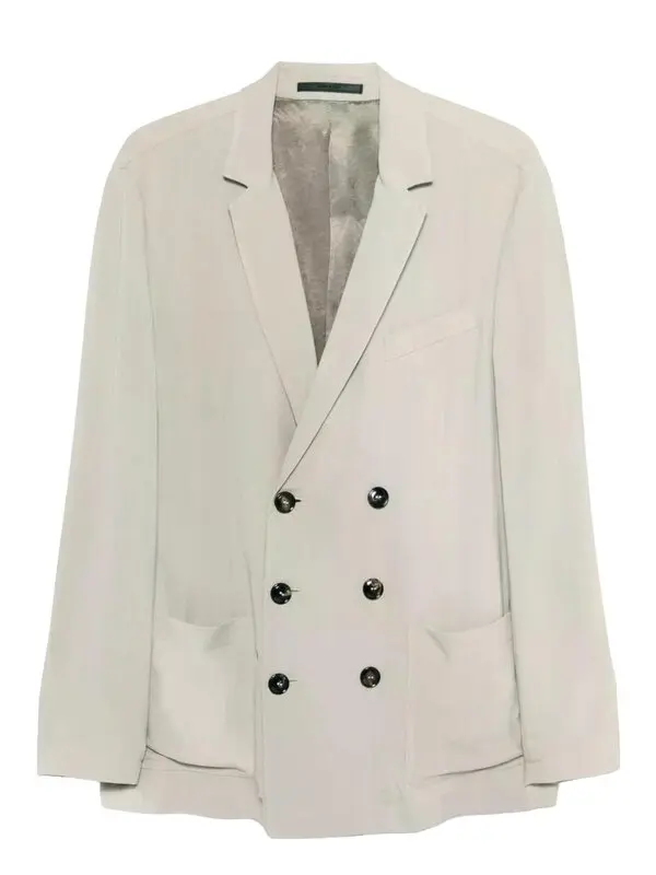 Giorgio Armani Double-breasted Blazer - Neutrals