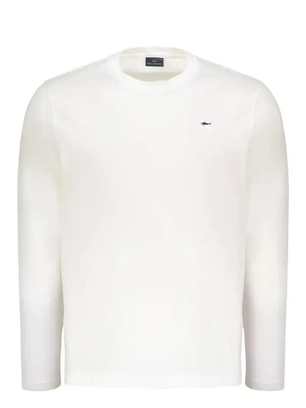 Paul & Shark Long-sleeve Crew-neck T-shirt - White