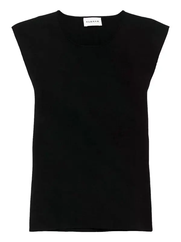 P.a.r.o.s.h Roma Top - Black