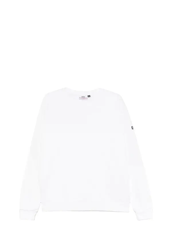 Gcds Logo-print Sweatshirt - White