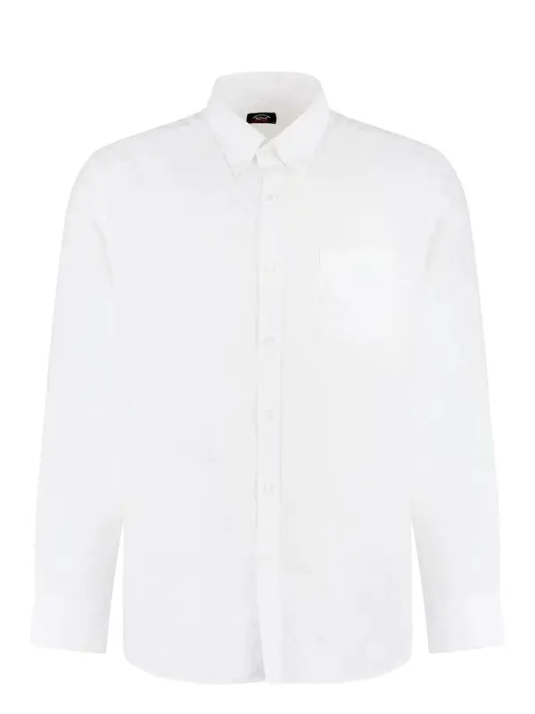 Paul & Shark Patch Pocket Shirt - White