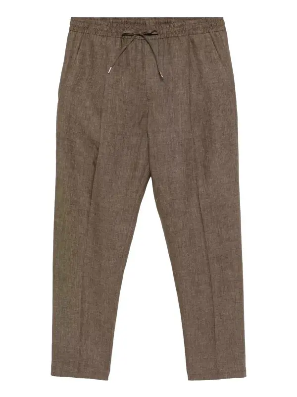 BRIGLIA 1949 Wimbledons Trousers - Brown