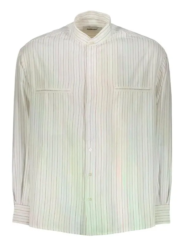 AMBUSH Striped Shirt - Neutrals