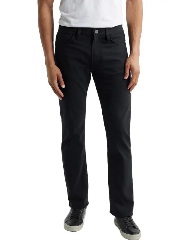 34 Heritage Courage Straight Leg Jeans - Black Commuter