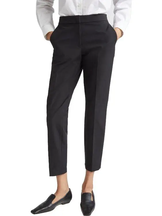 Lafayette 148 New York Manhattan Ankle Pants - Black