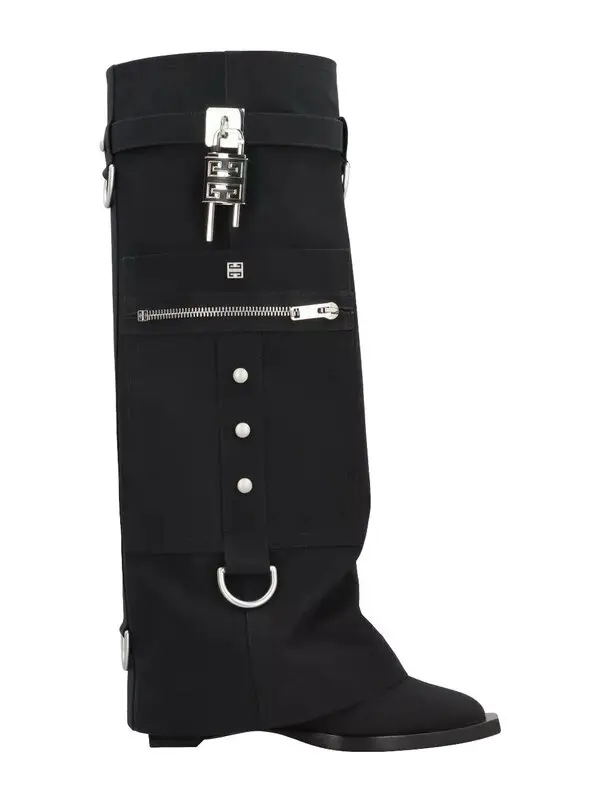 Givenchy 60mm Shark-lock Knee-high Boots - Black