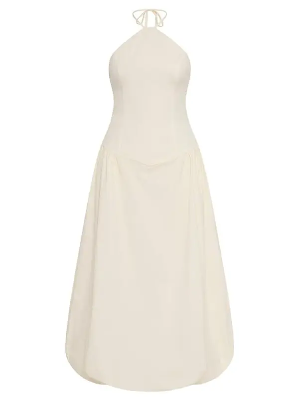 Sir The Label Florent Drop-waist Gown - Cream